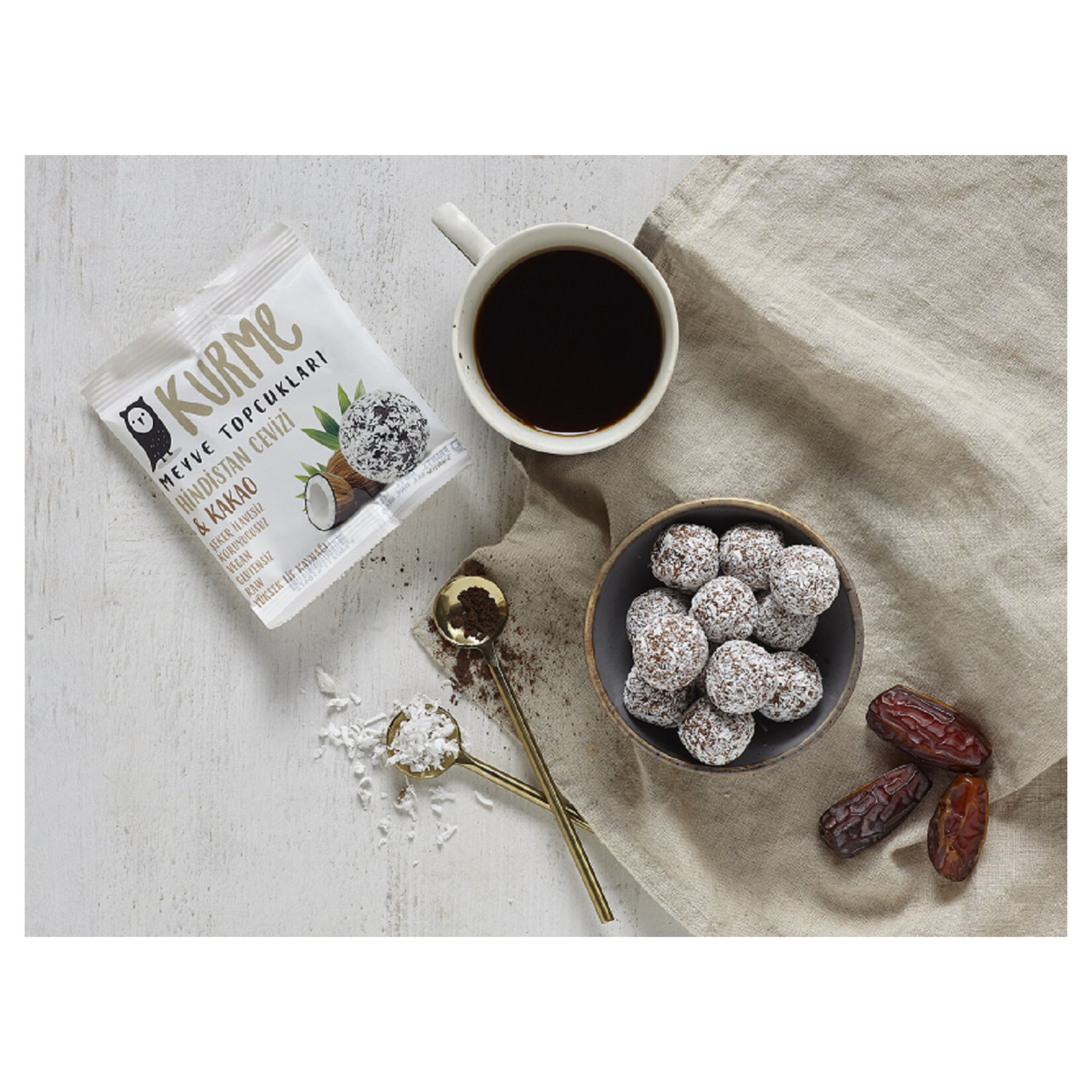 Kurme Hindistan Cevizli Kakaolu Meyve Topçukları 40G - Migros