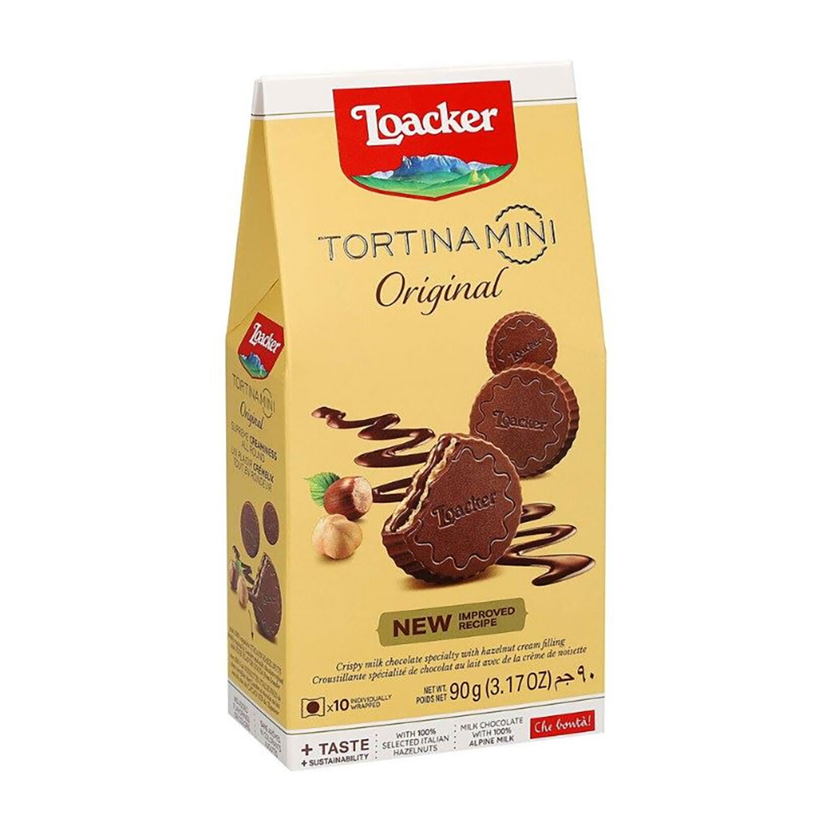 Loacker Tortina Mini Original Gofret 90G - Migros