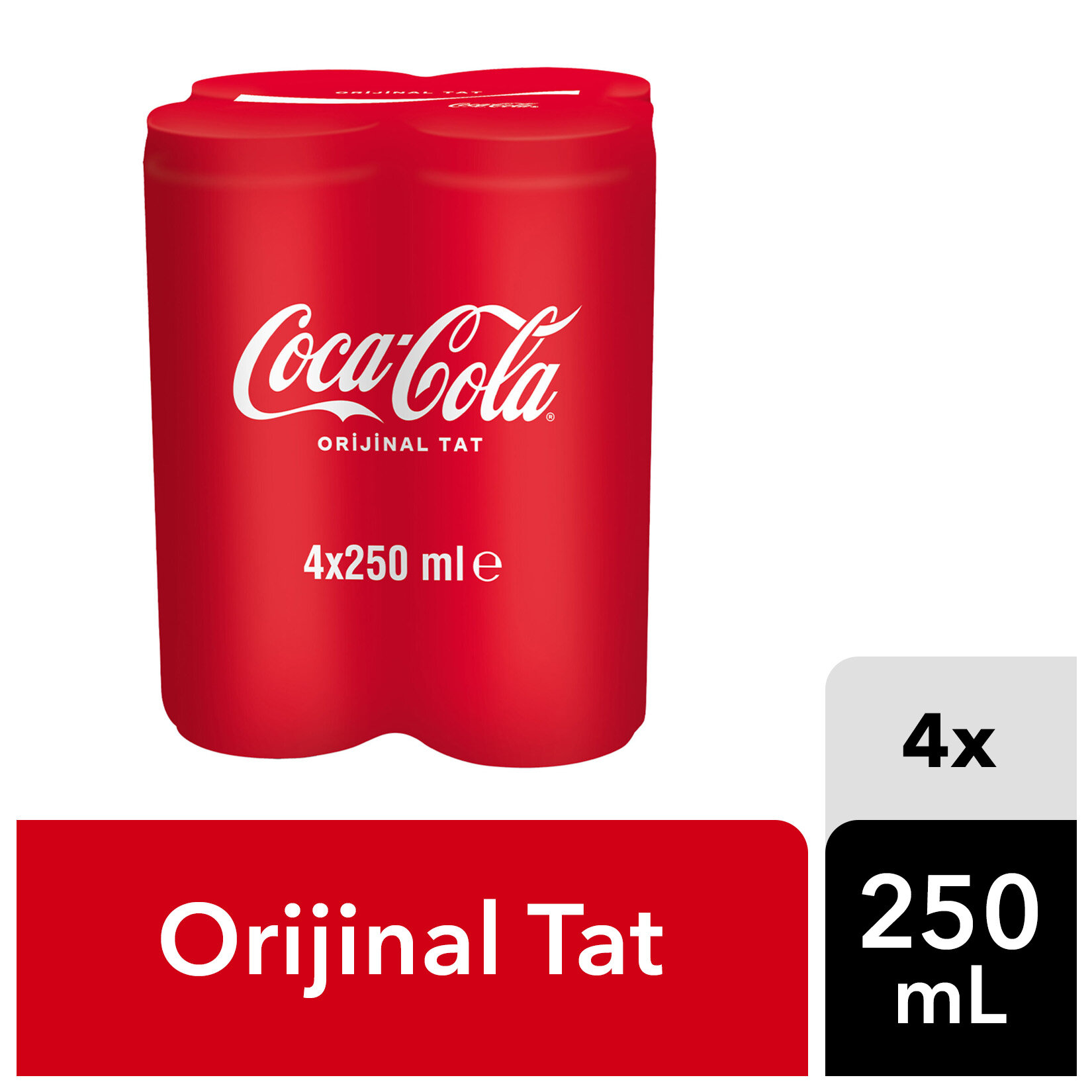Coca-Cola Kutu 4X250 Ml - Migros
