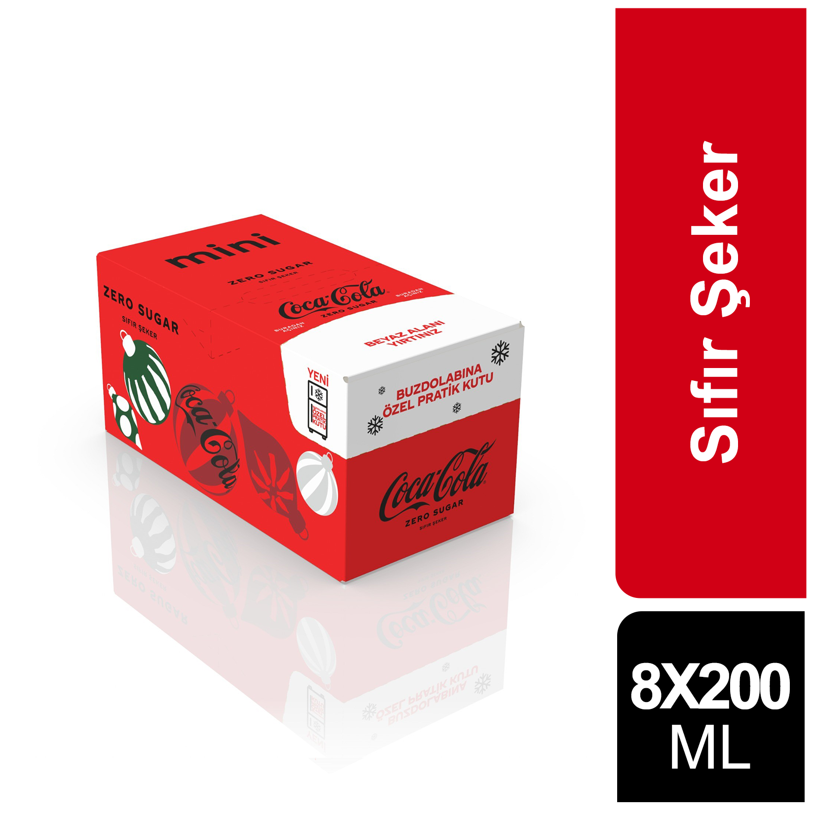Coca-Cola Zero Sugar Fridgepack 8x200 ML - Migros