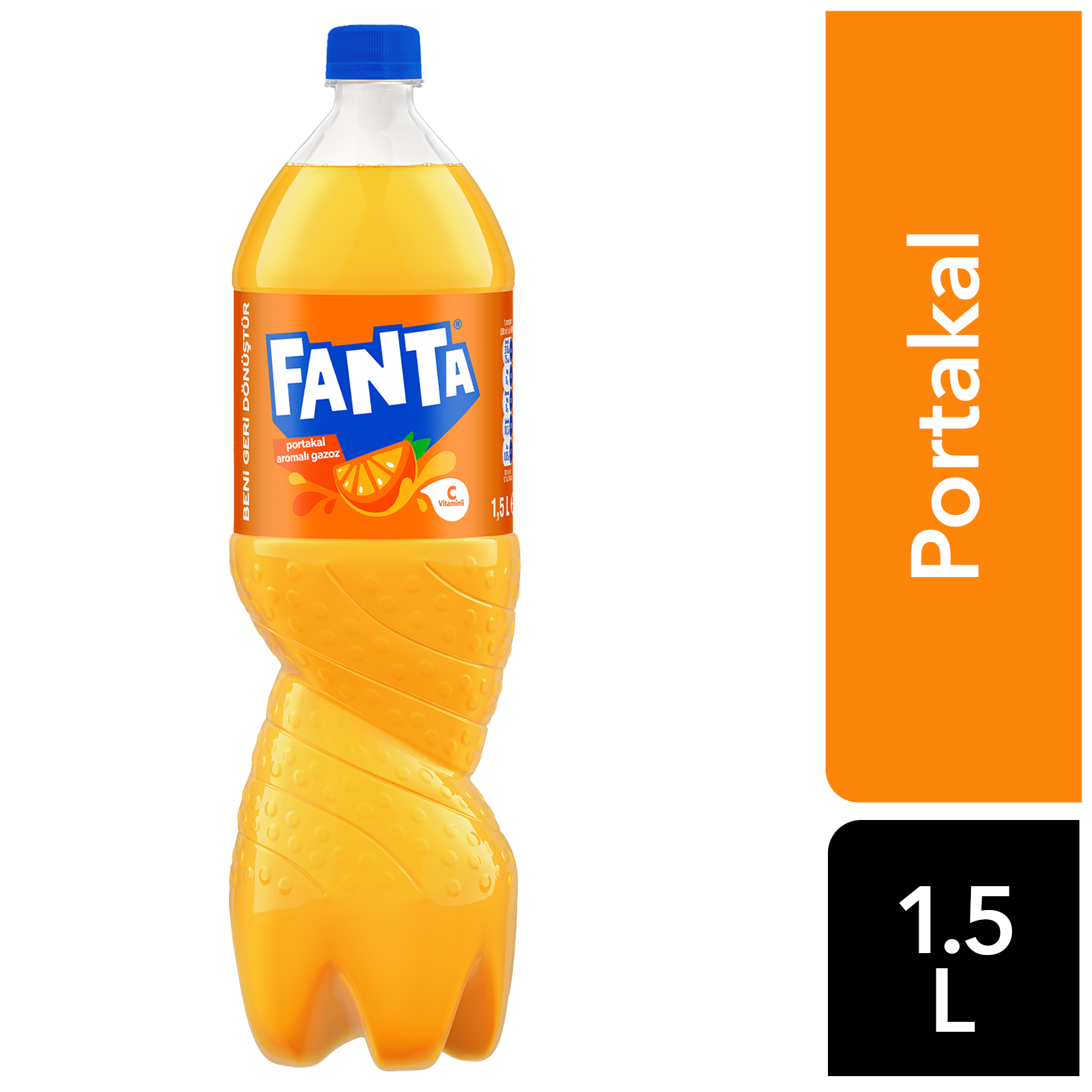 Fanta Portakal Aromalı Pet 1,5 L - Migros