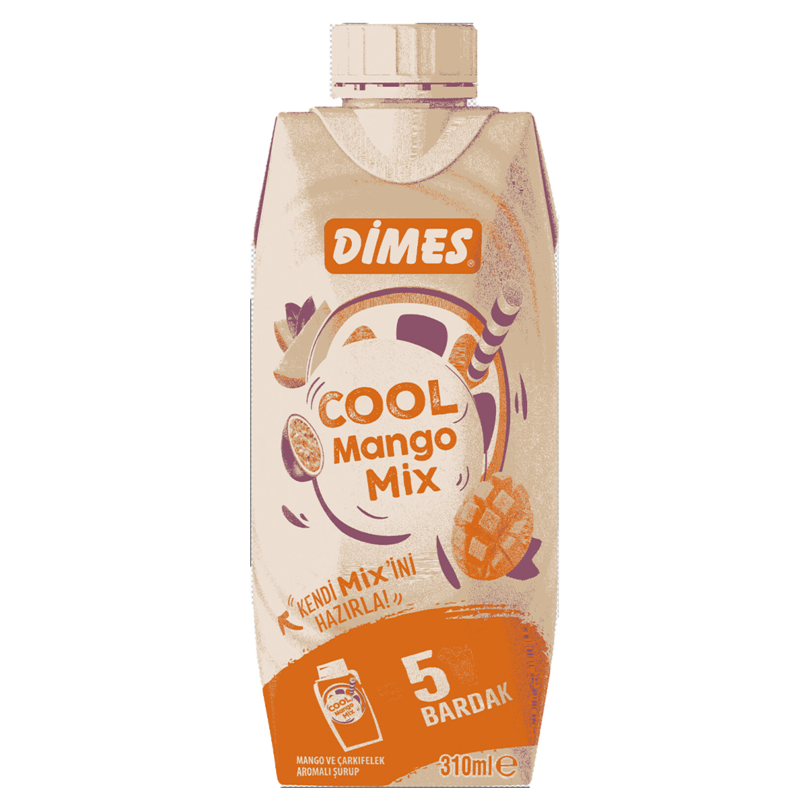 Dimes Cool Mango Mix 310Ml - Migros