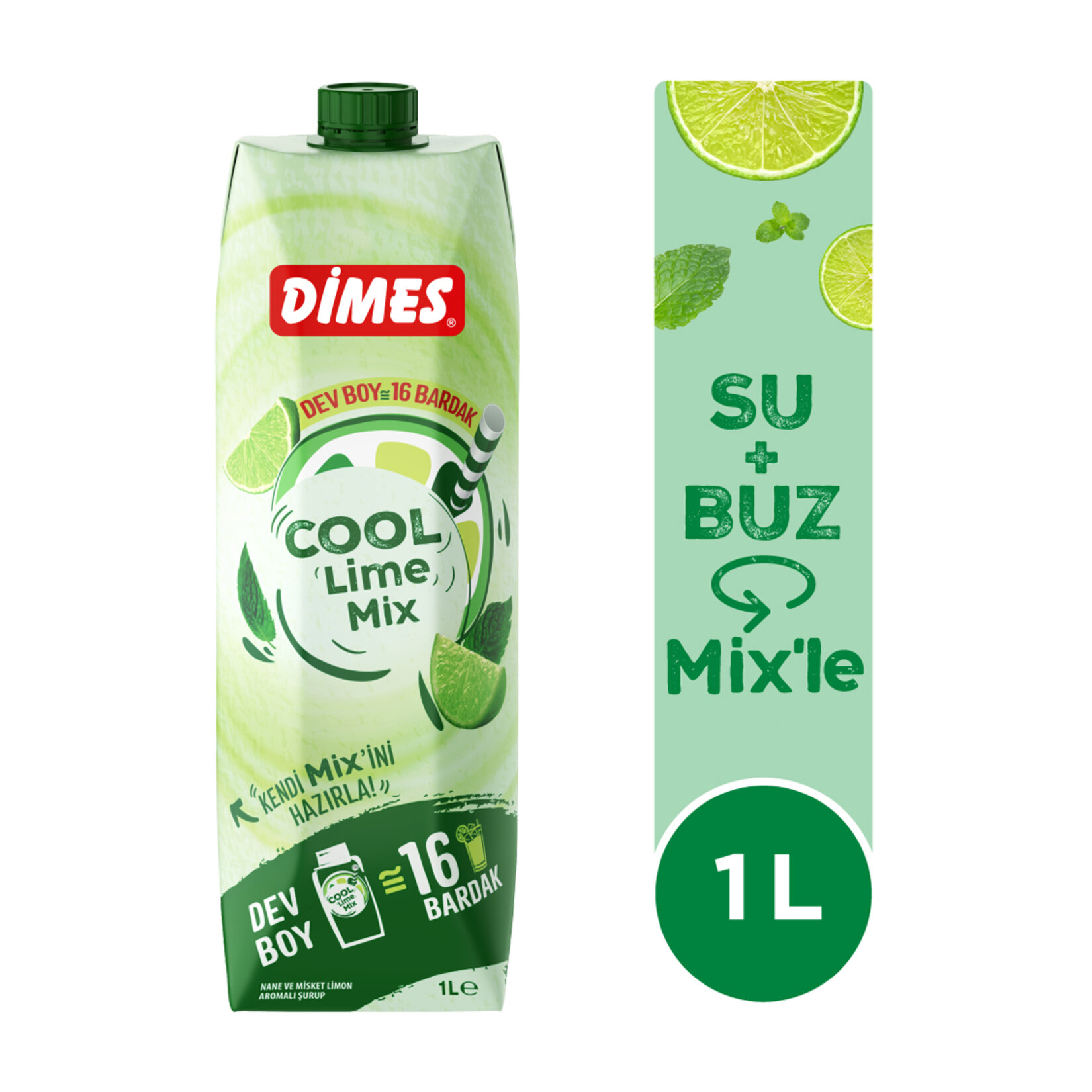 Dimes Cool Lime 1 L - Migros