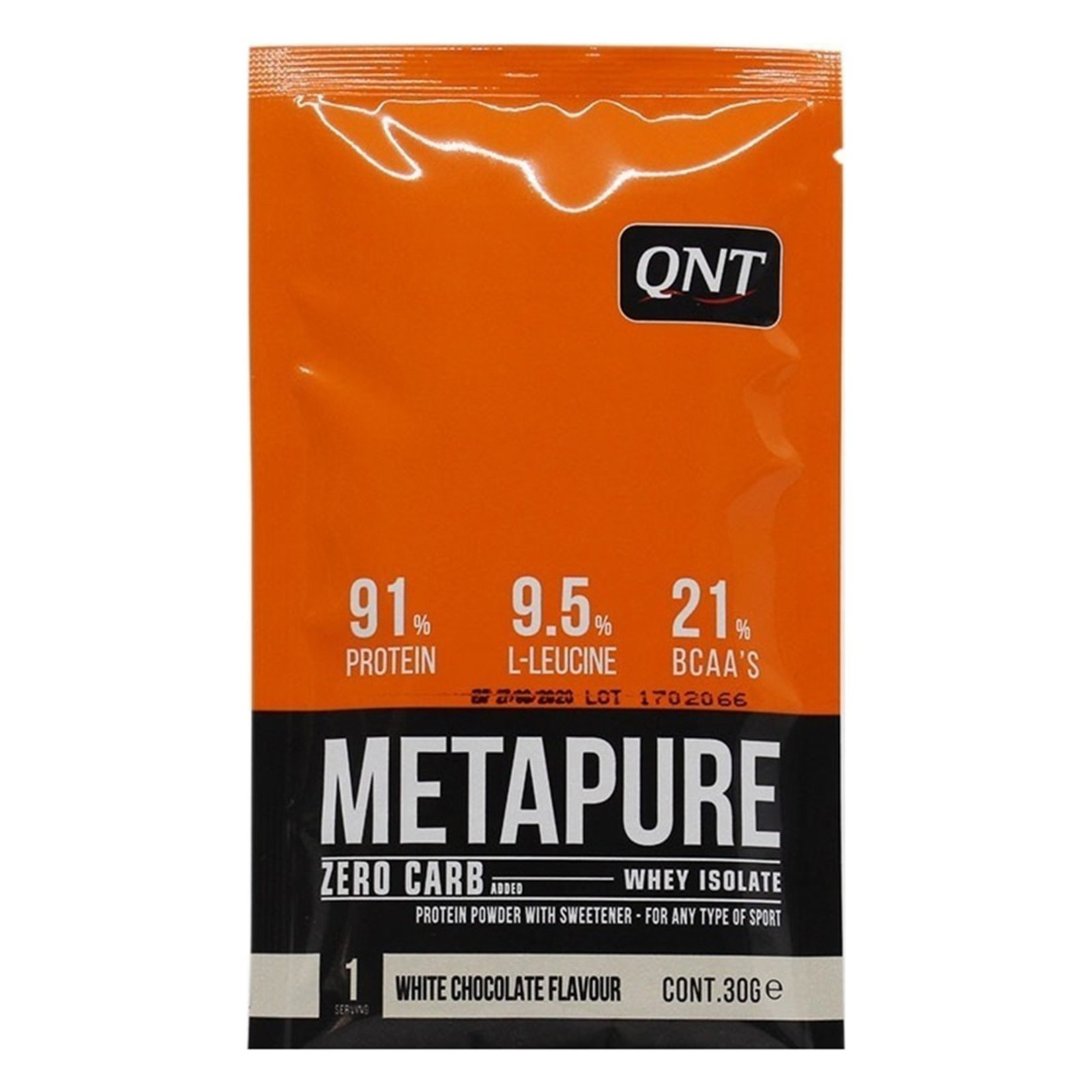 Qnt Metapure Beyaz Çikolata Aromalı Protein Spor Gıdası 30G - Migros