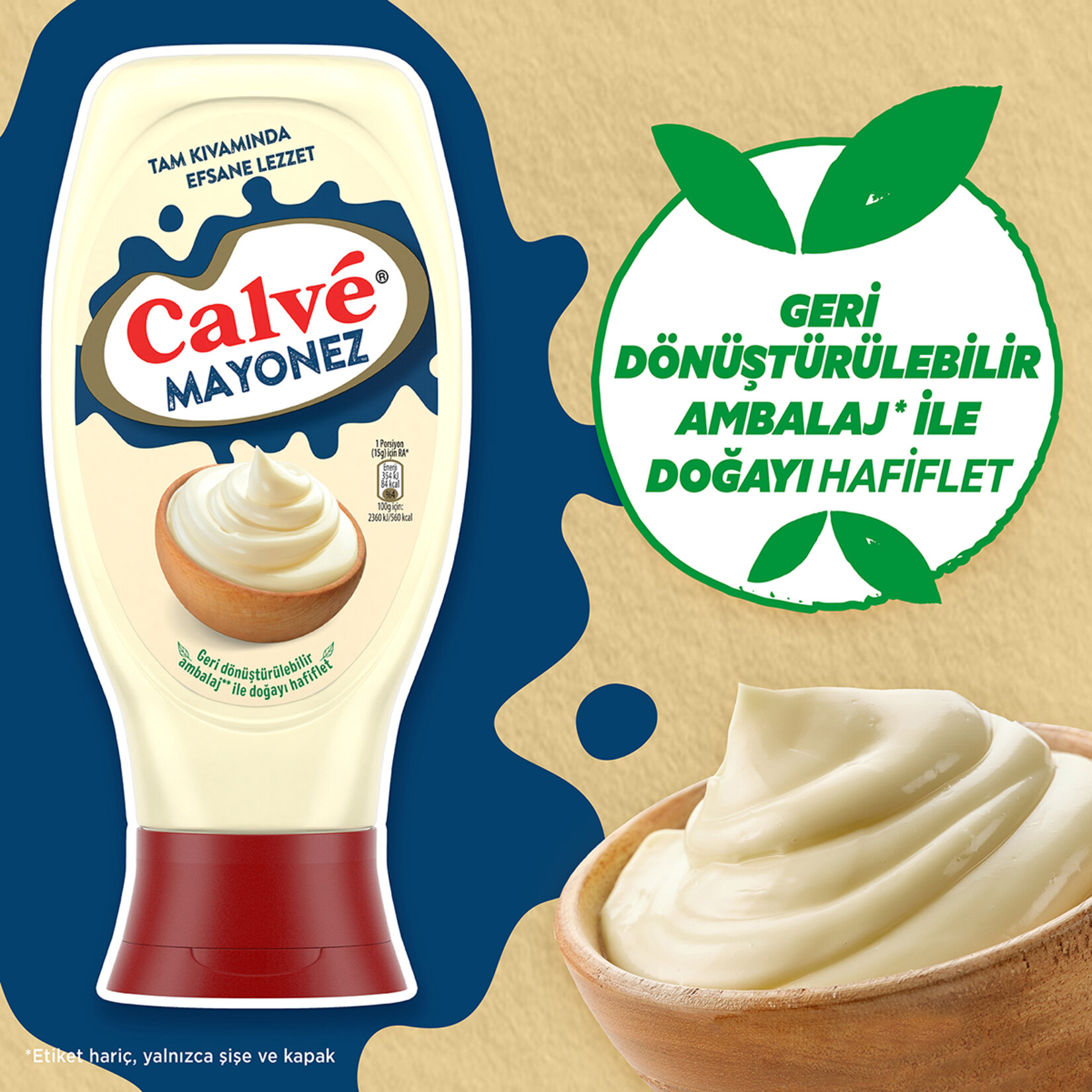Calve İkili Set Ketçap 430 G + Mayonez 380 G - Migros