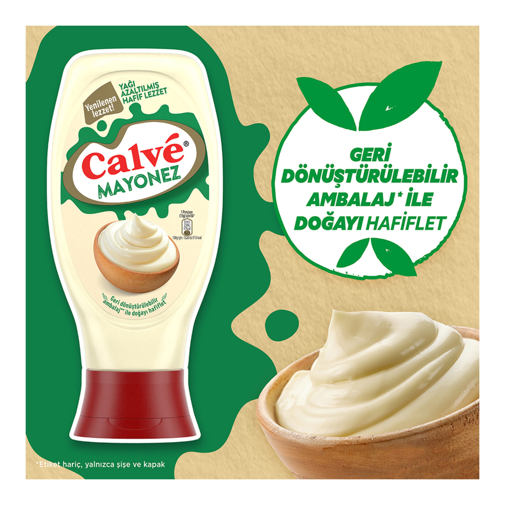 Calve İkili Set Ketçap 610 G + Mayonez 540 G - Migros