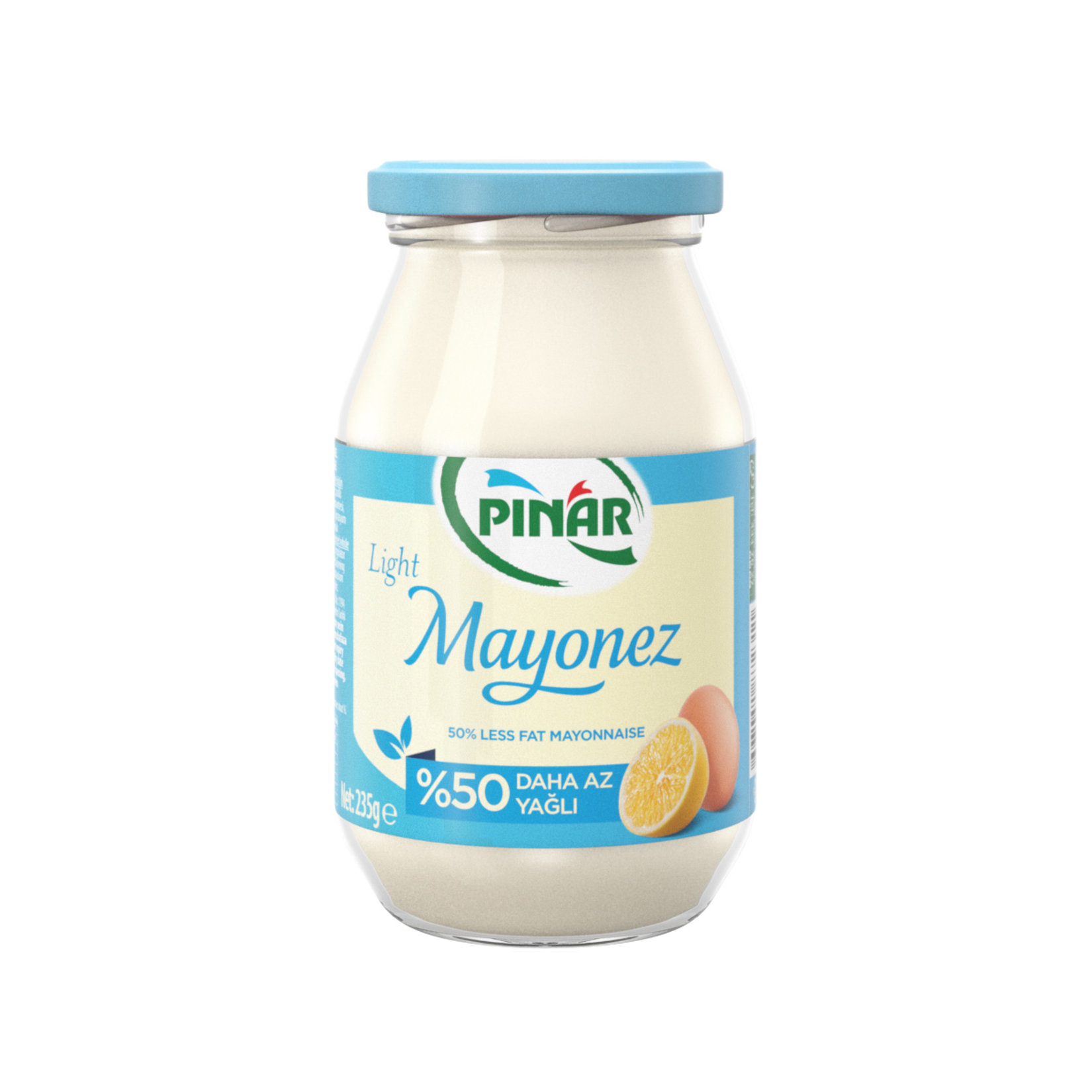 Pınar Light Mayonez Cam 235 G - Migros