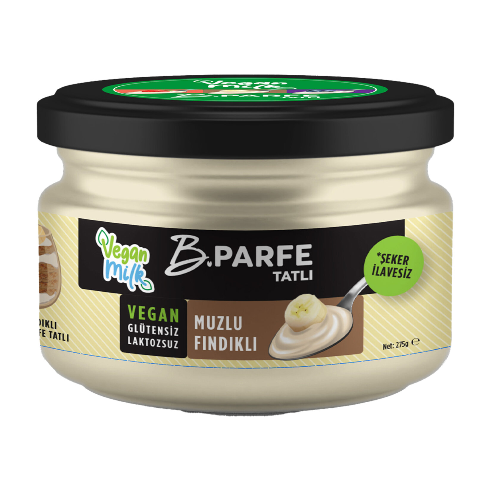 Vegan Milk B.Parfe Muzlu Fındıklı Parfe Tatlı 275 G - Migros