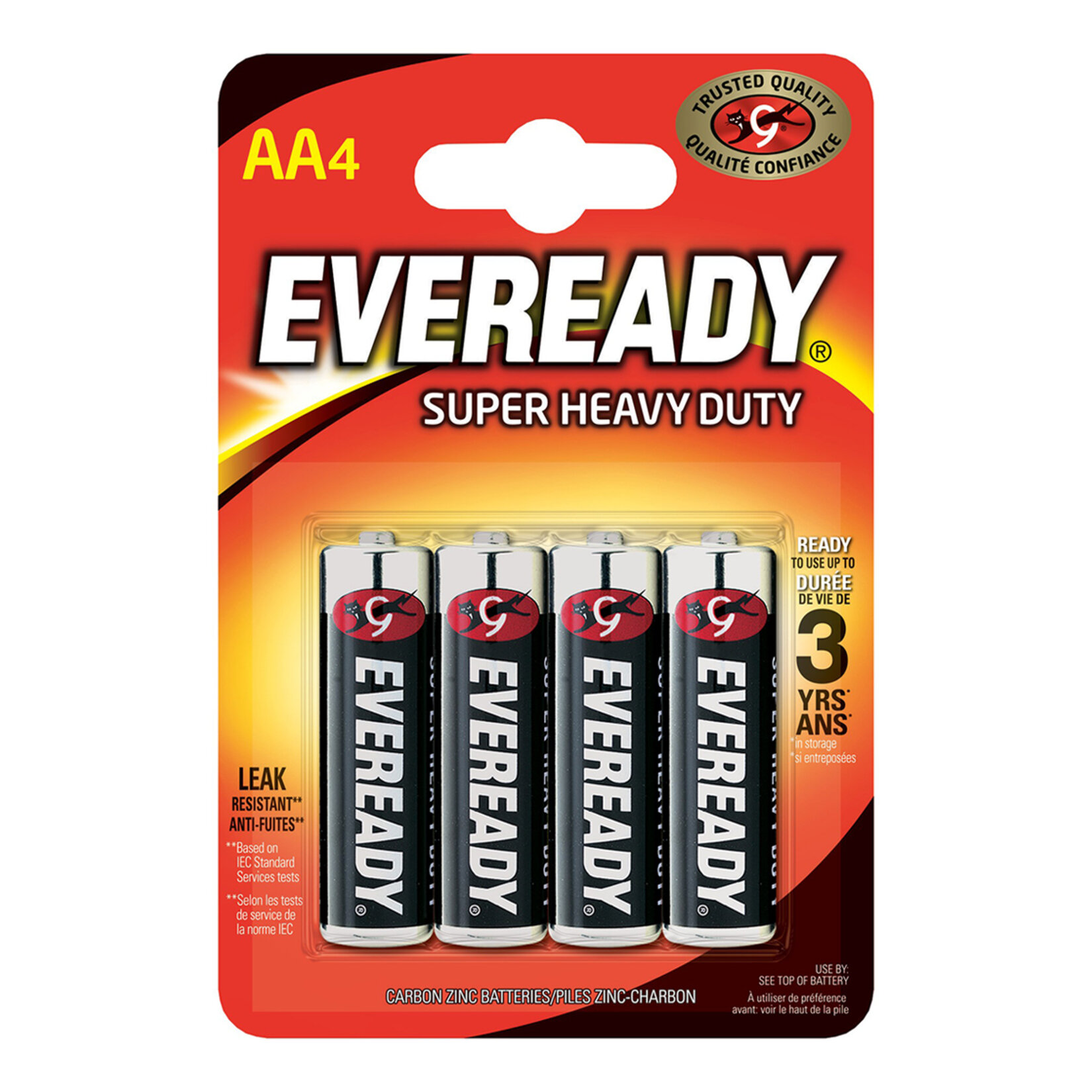 Eveready Super Heavy Duty AA Kalem Pil 4'lü - Migros