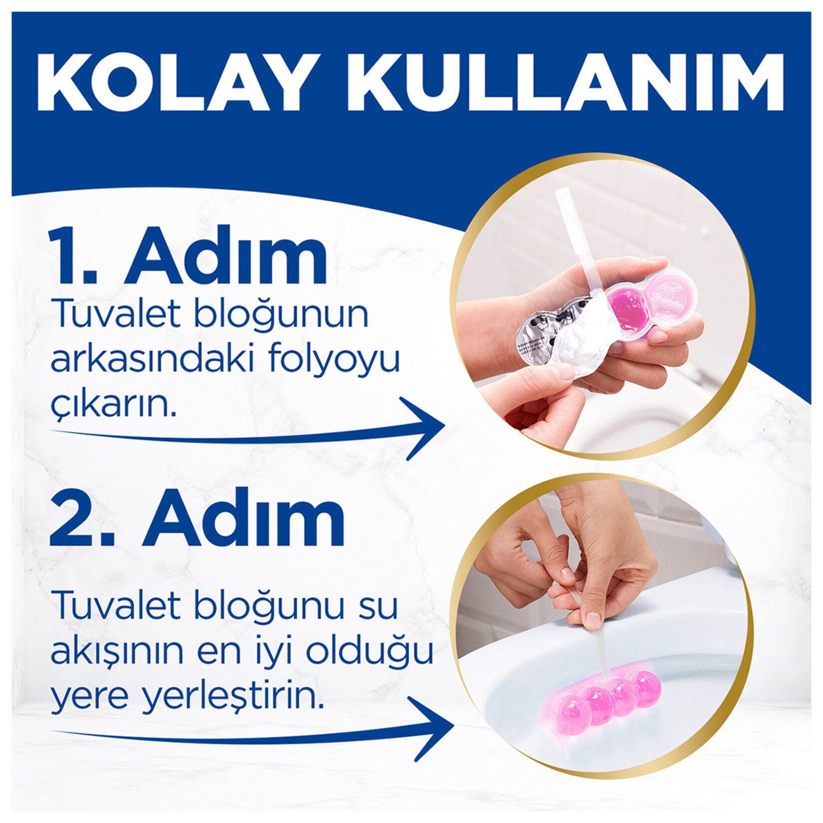 Bref Brilliant Gel Spring Rain Klozet Bloğu 2x42 G - Migros