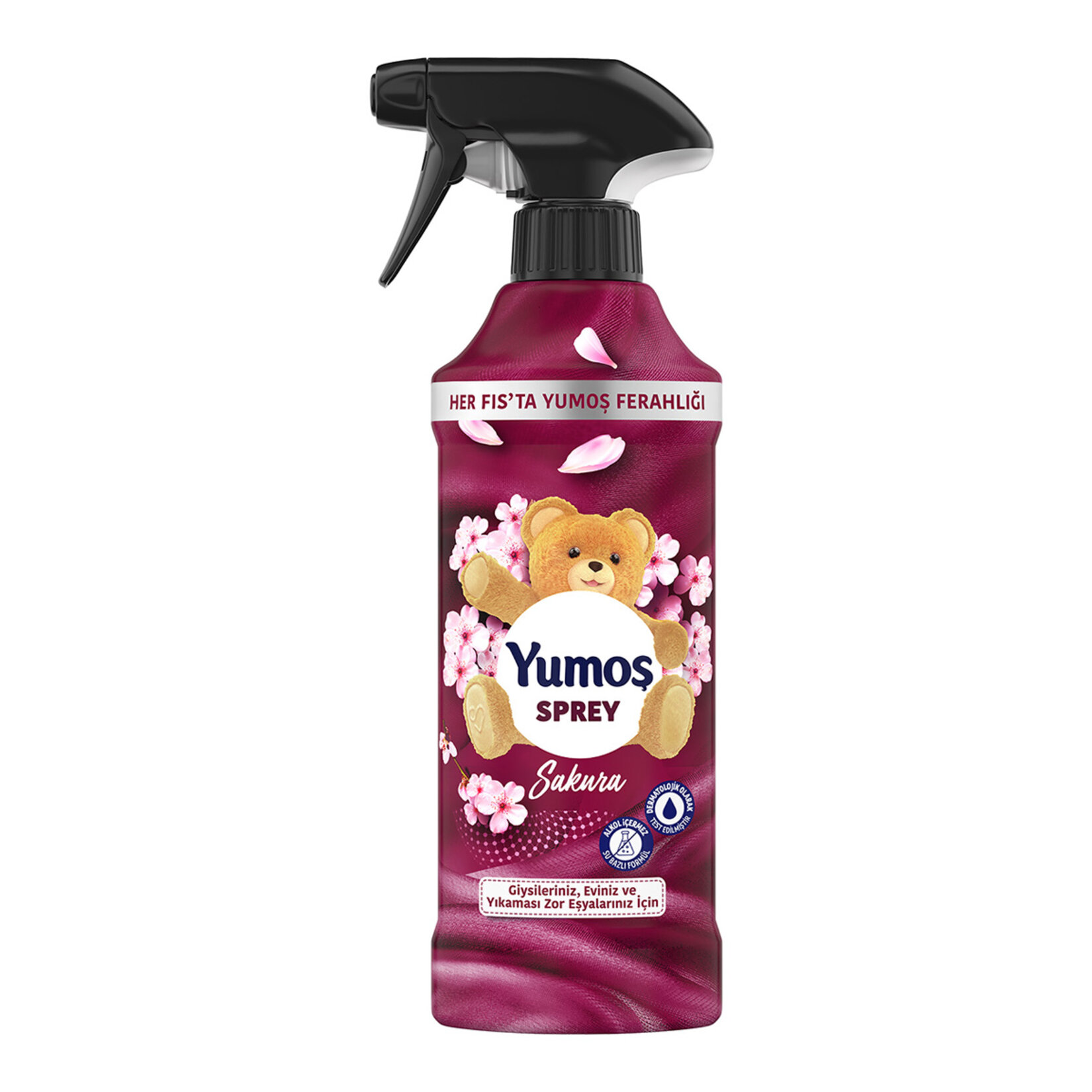 Yumoş Sprey Yıkanması Zor Eşyalar İçin Giysi Spreyi Sakura 450 Ml - Migros