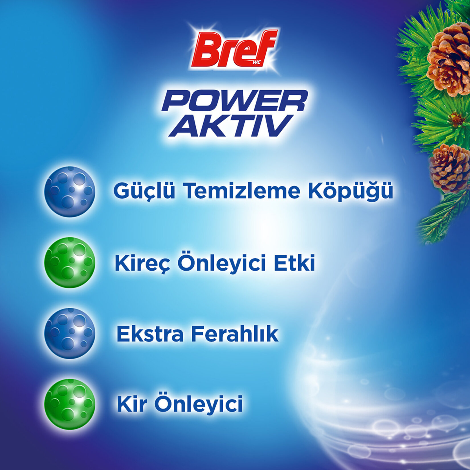 Bref Power Aktif Çam Tekli Paket - Migros