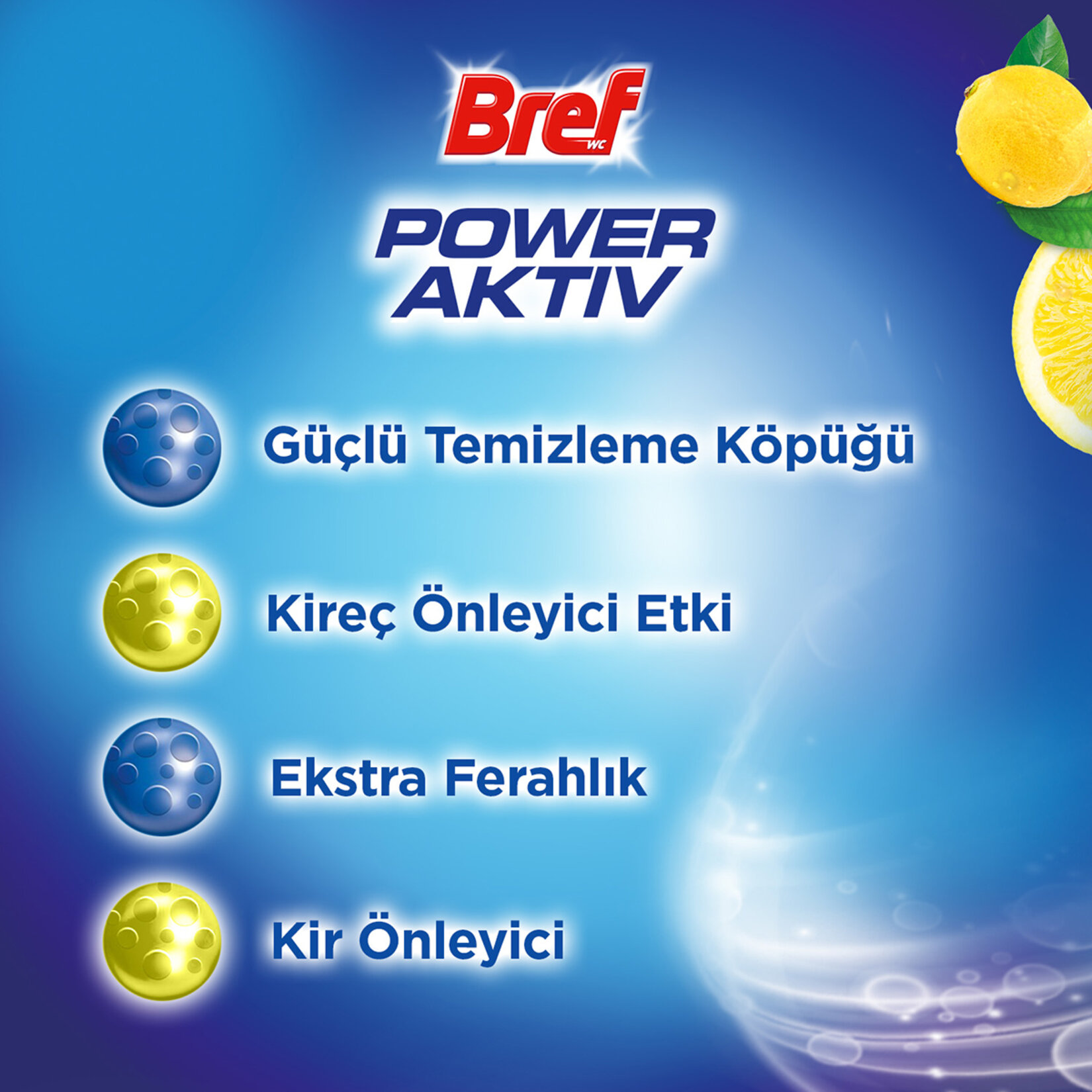 Bref Power Aktiv Limon 2'li Paket - Migros