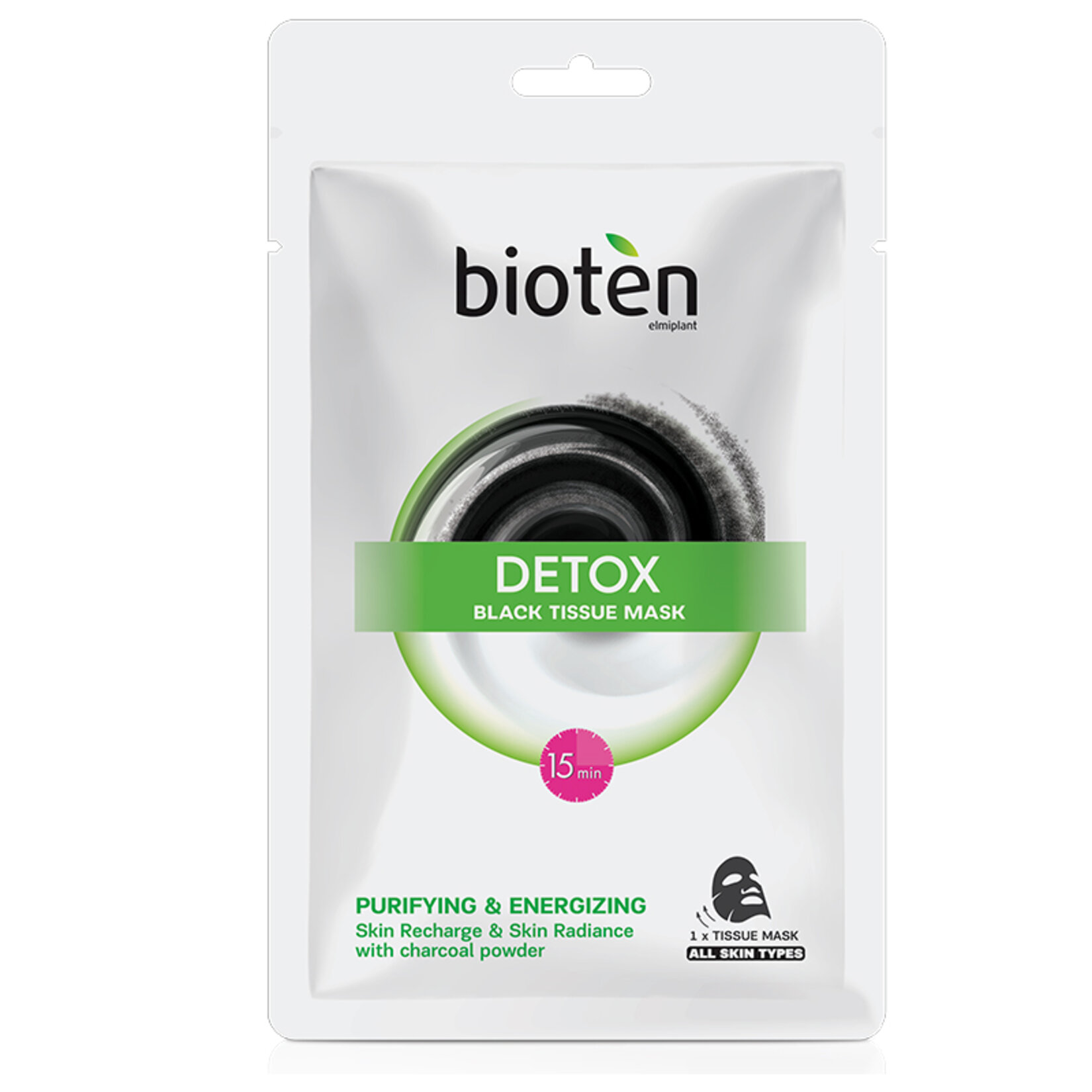 Bioten Detox Arındırıcı Kağıt Maske 20ml - Migros