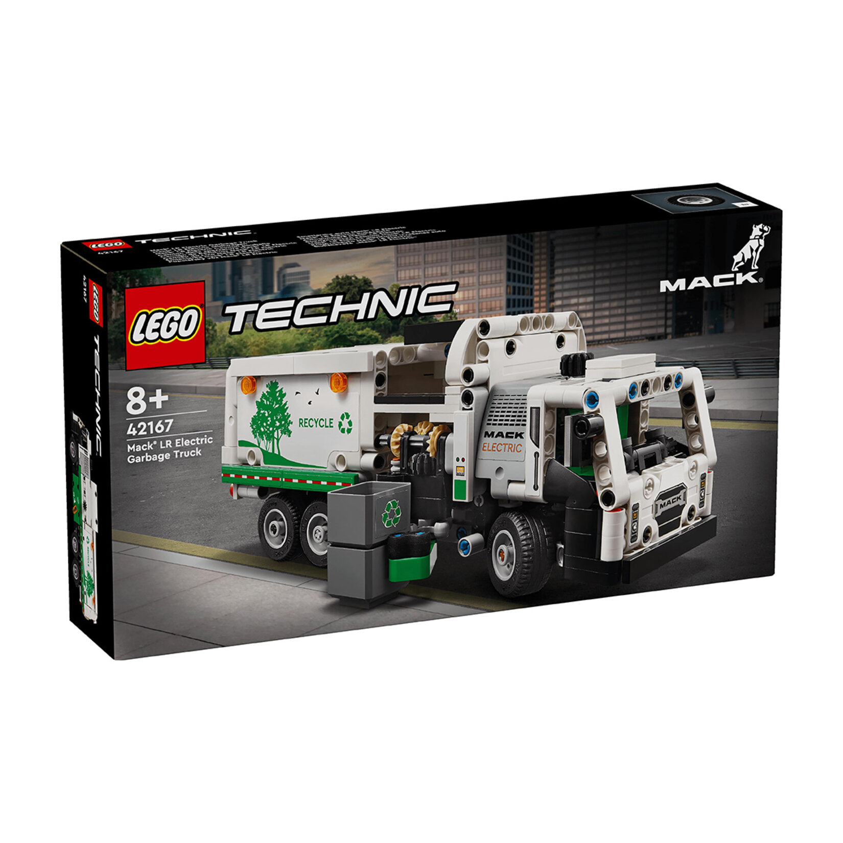 Lego Mack LR Electric Çöp Kamyonu 8+ Yaş 503 Parça - Migros