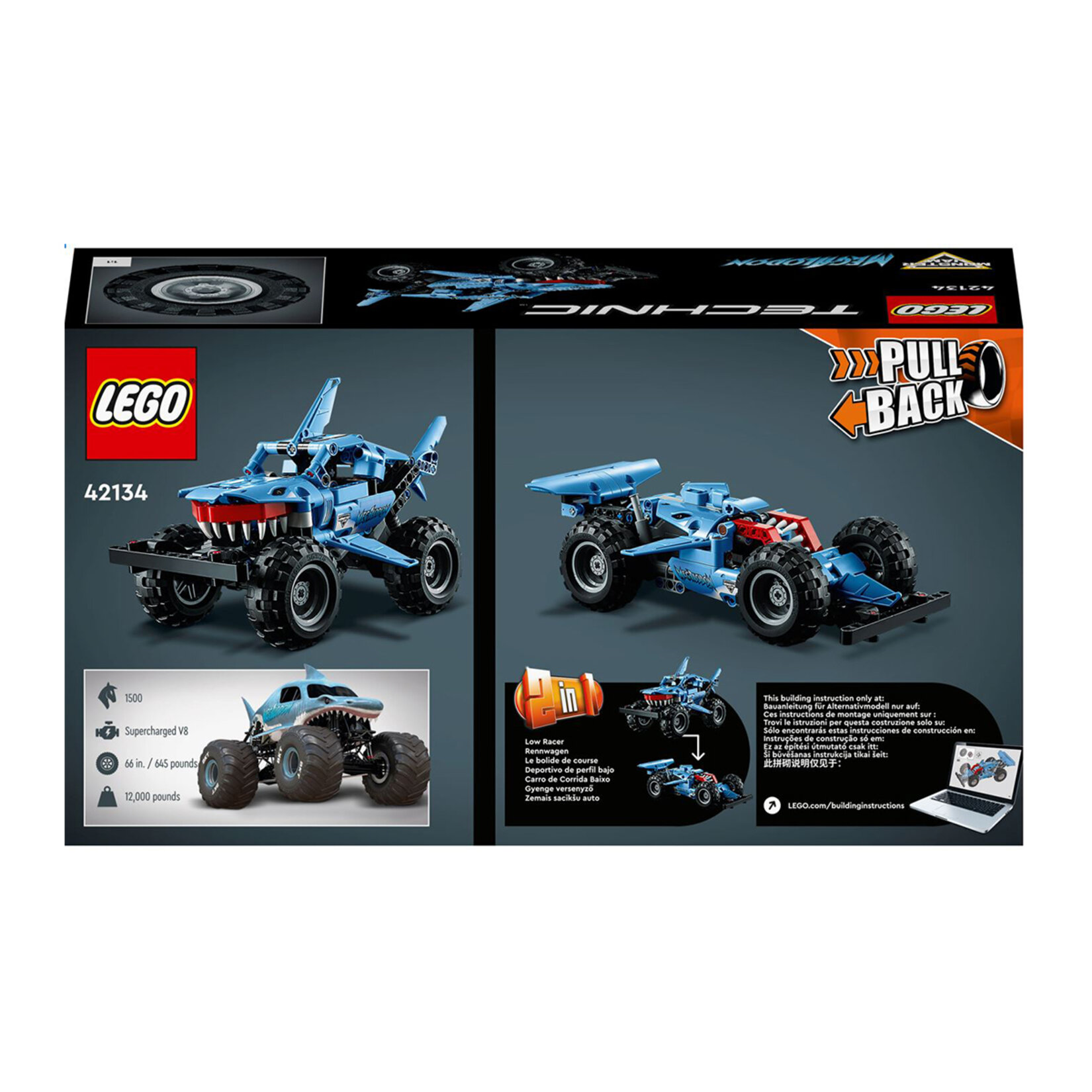 Lego Technic 42134 Monster Jam Megalodon - Migros