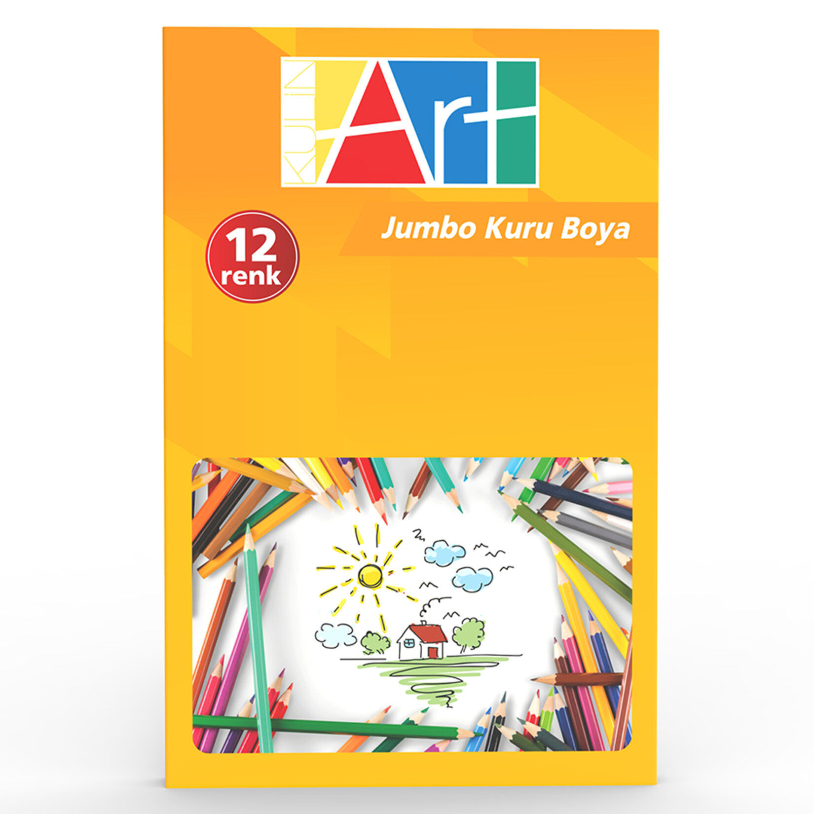 Kulinart Jumbo Kuru Boya 12'li - Migros