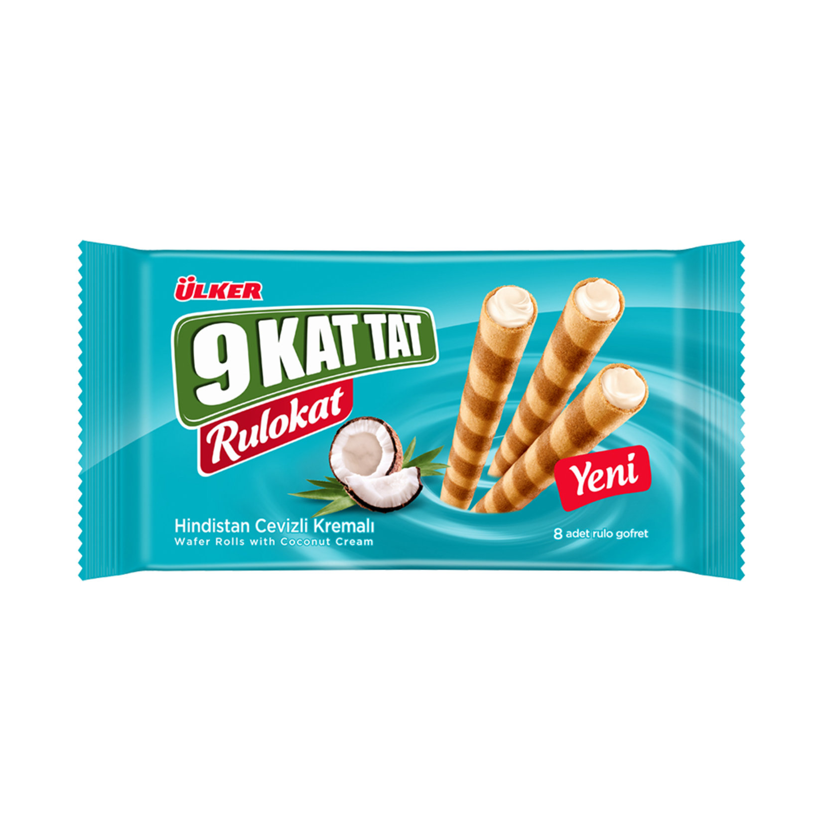 Ülker Rulokat 9 Kat Tat Hindistan Cevizli Rulo Gofret 42 G - Migros