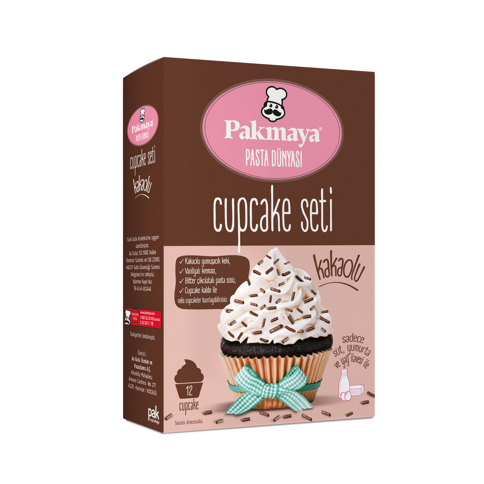 Pakmaya Cupcake Kakaolu 220 G - Migros