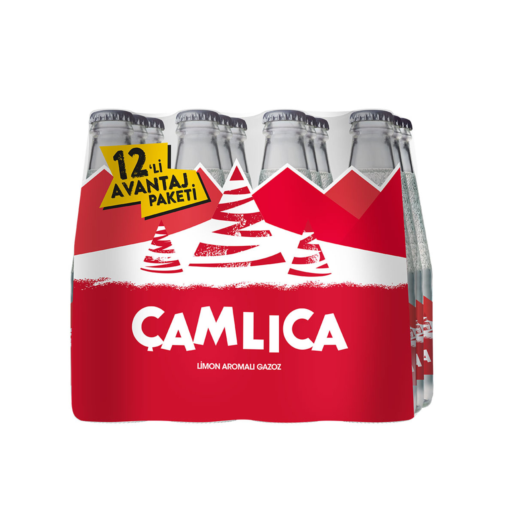 Çamlıca Limon Aromalı Gazoz 12x200 Ml - Migros