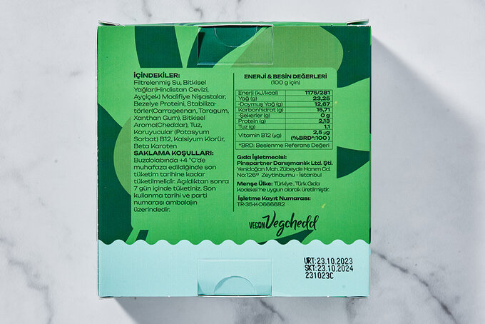 Vegon Vegchedd Dilimli 250 G | Tazedirekt