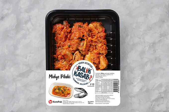 Midye Pilaki 150 g | Tazedirekt